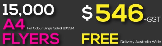 A3 folded DL 4PP Brochure Digital Printing - Australia Print